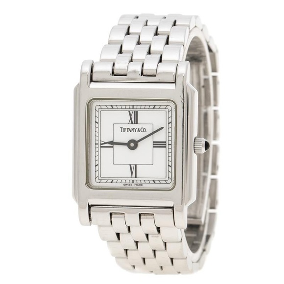 Tiffany & Co. | Accessories | Tiffany Co Stainless Steel 24mm Classic ...